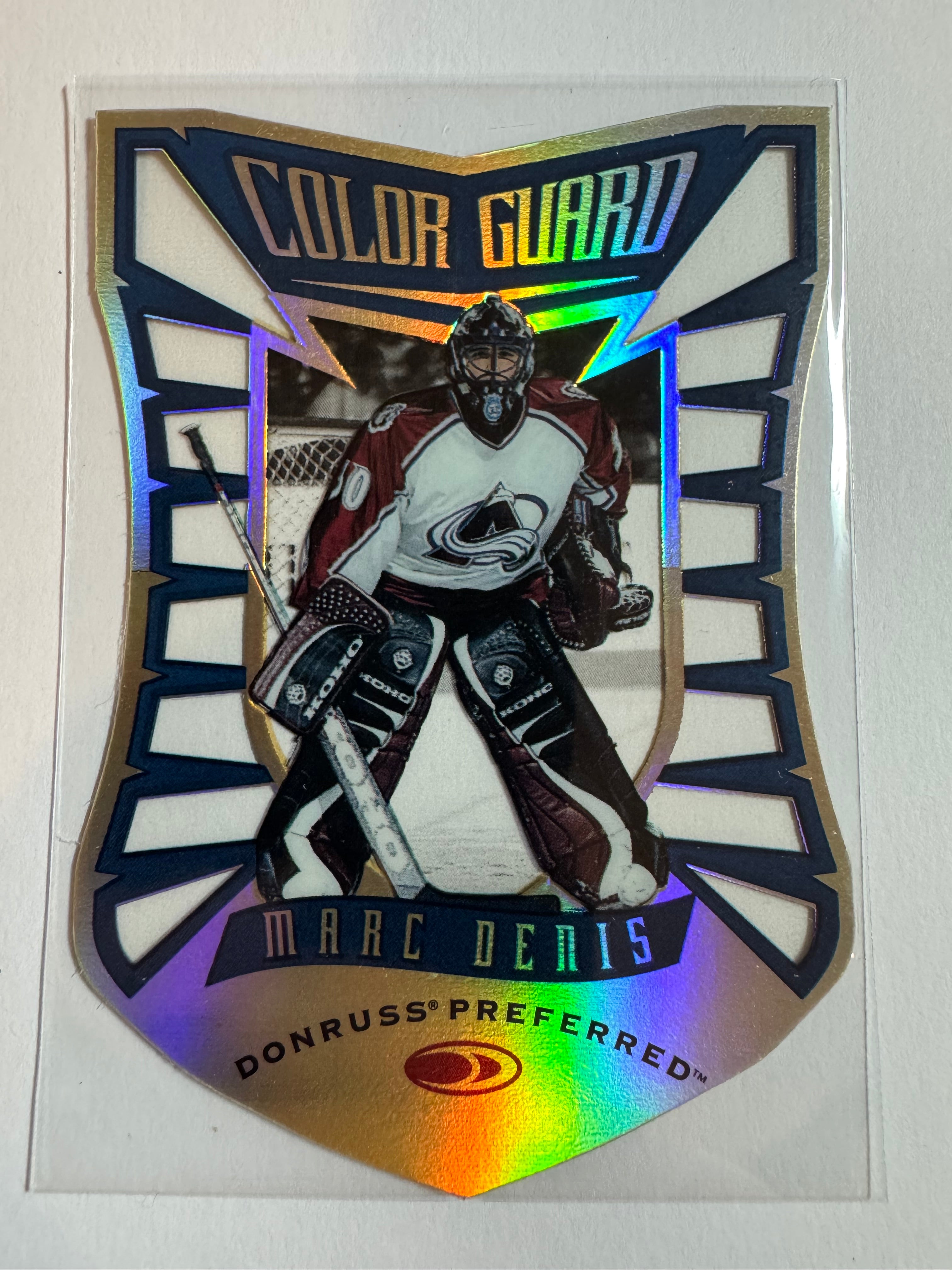 MARC DENIS - 1997 Donruss Preferred Color Guard Die Cut #10, xxxx/1500 ...